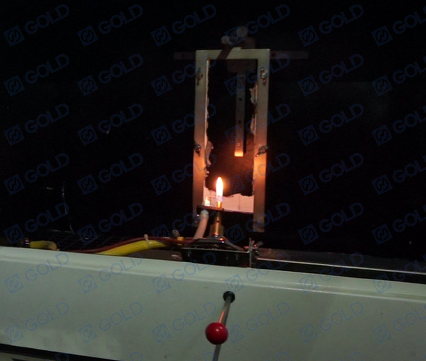 EN ISO 11925-2, DIN 53438, DIN4102-1 Single Flame Source Test ...